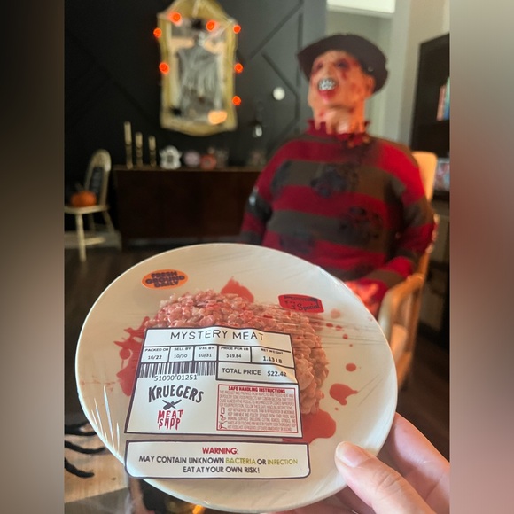 Design | Mystery Meat Horror Halloween Food Spooky Faux Sticker Set ...